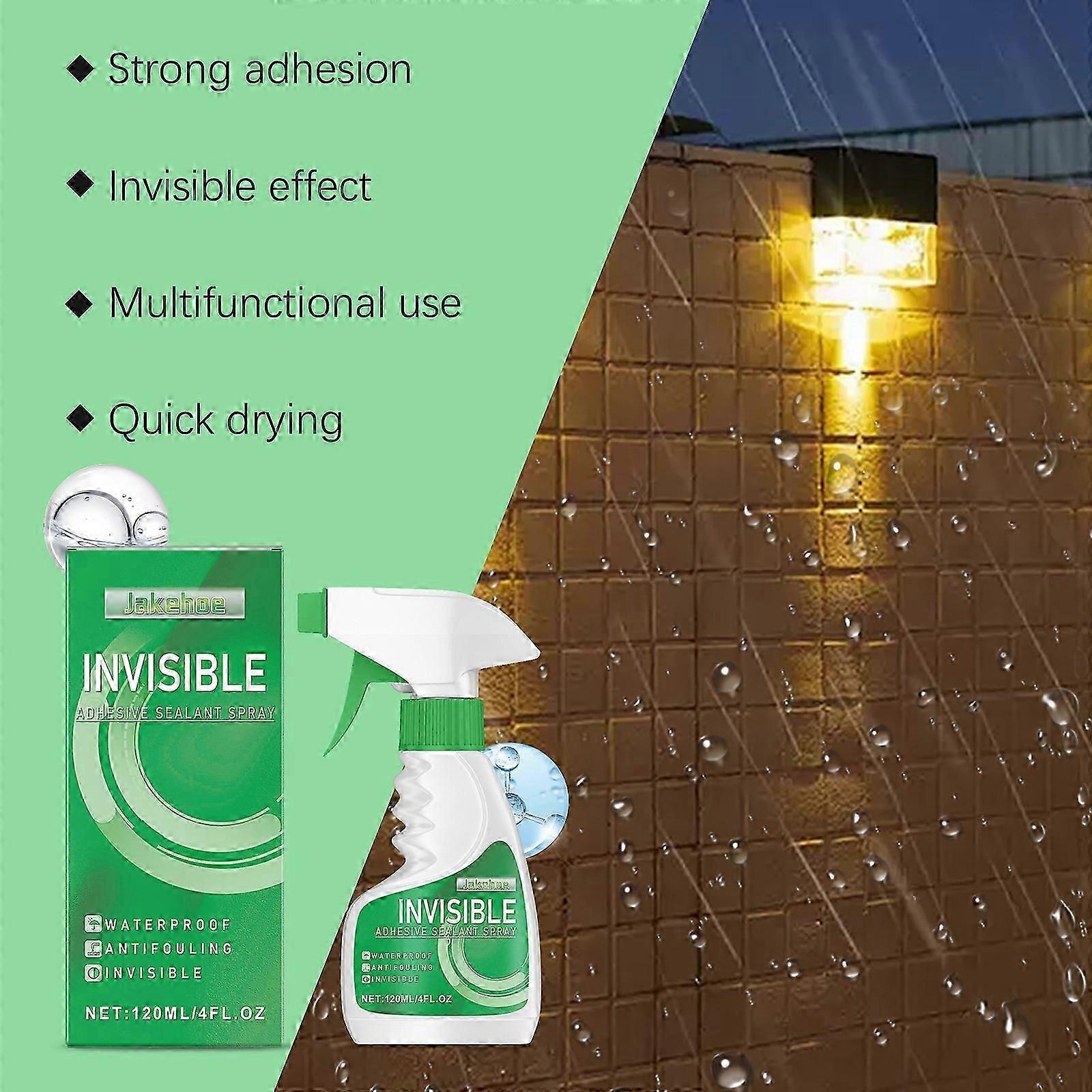 Invisible Adhesive Sealant - Waterproof Multi-Purpose Spray for Home ...
