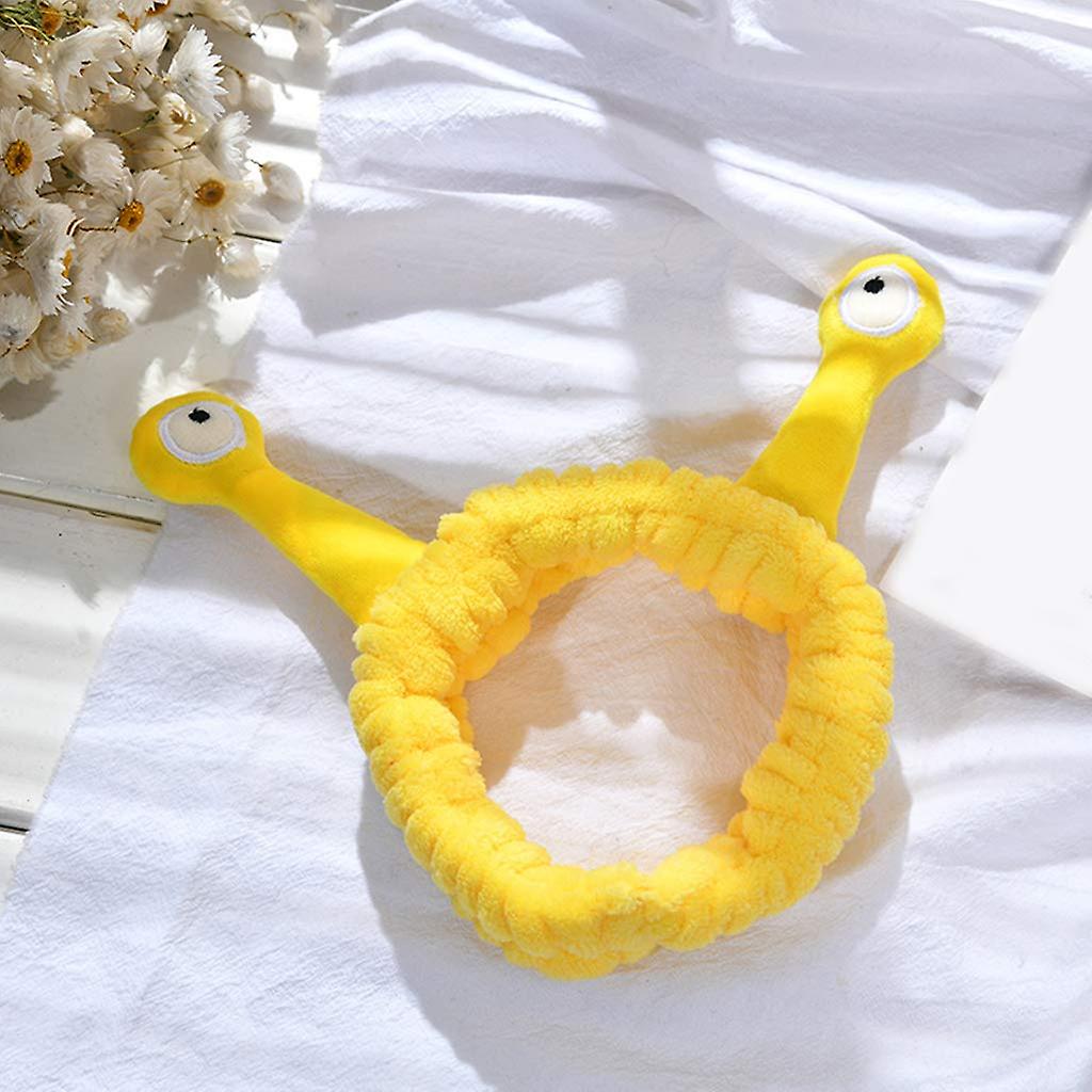 Women's Girls' Face Wash Plush Headband Cartoon Snail Antenna Eye ...