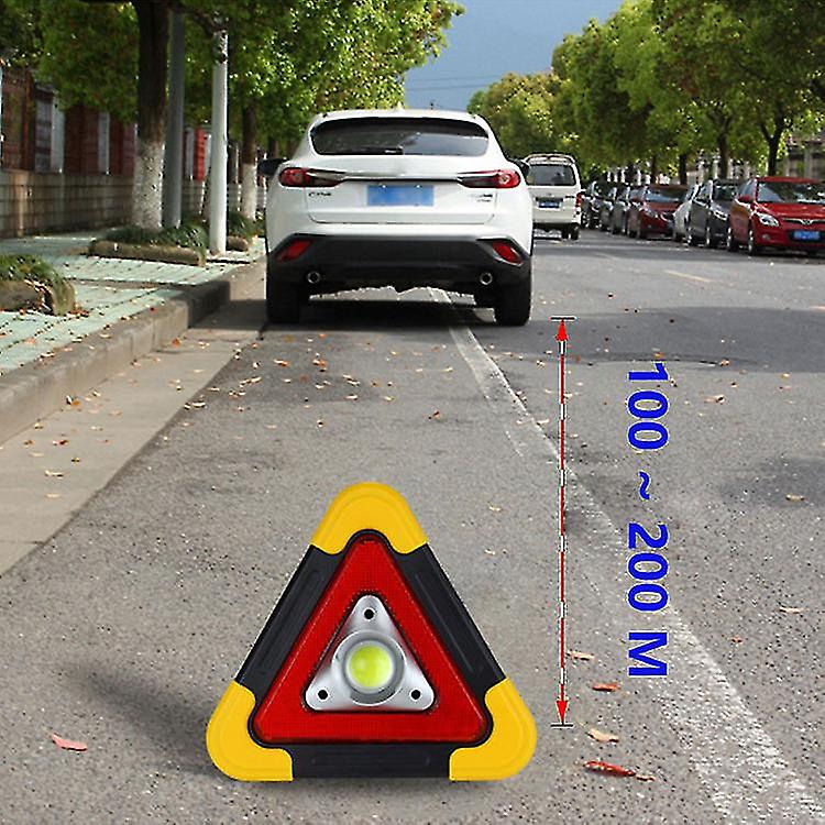 Safety Triangle Multifunctional Emergency Triangles Lights, Led Solar ...