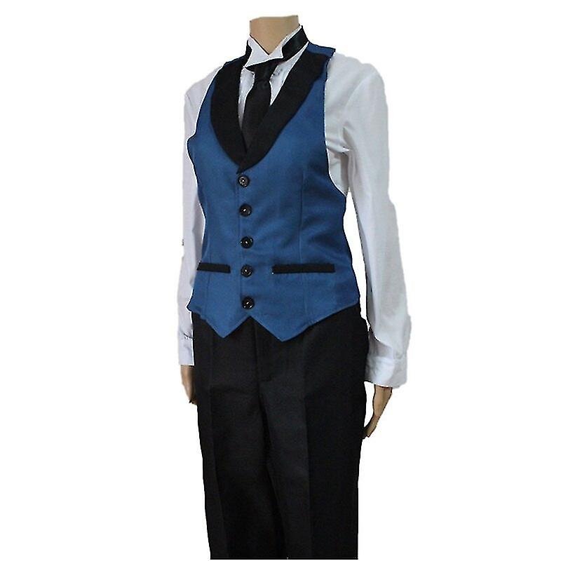 Black Butlers Cosplay Sebastian Michaelis Costume Japanese Anime Unisex ...