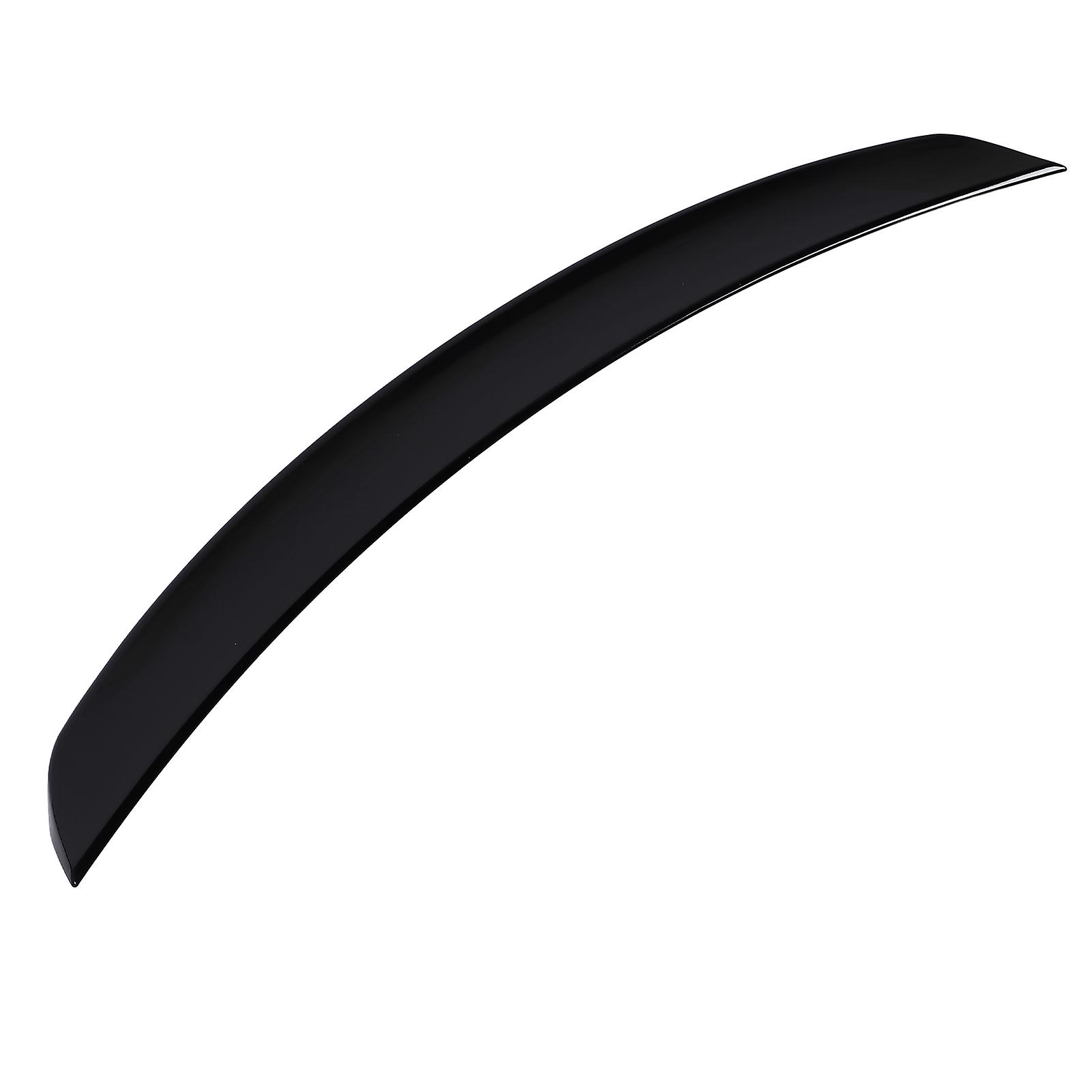Rear Spoiler Wings Adhesive Aerodynamic Glossy Black Trunk Spoiler Wing ...