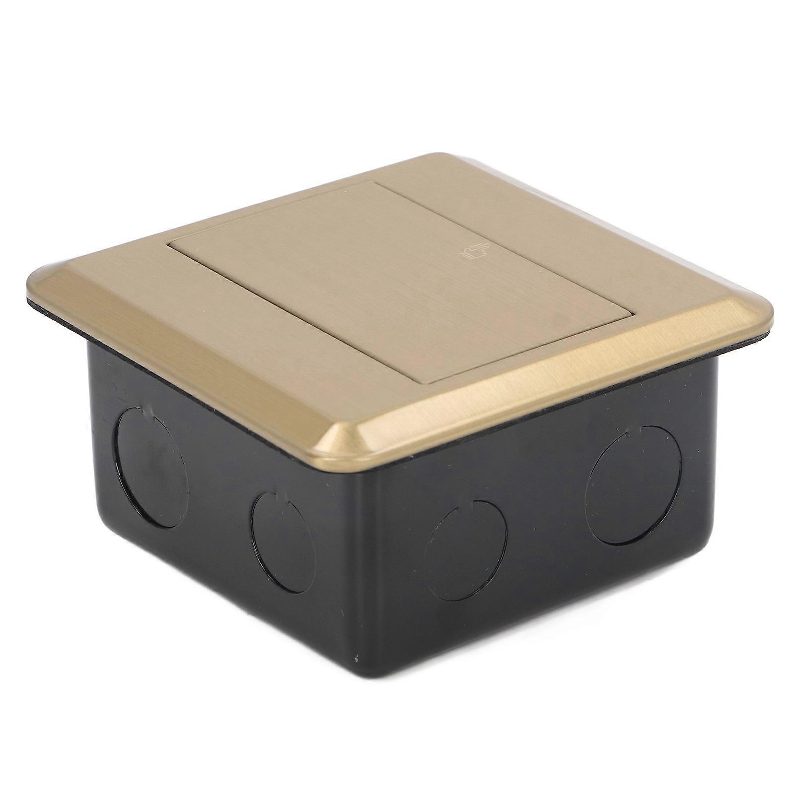 Floor Electrical Outlet Stainless Steel and PC Embedded Floor Socket ...