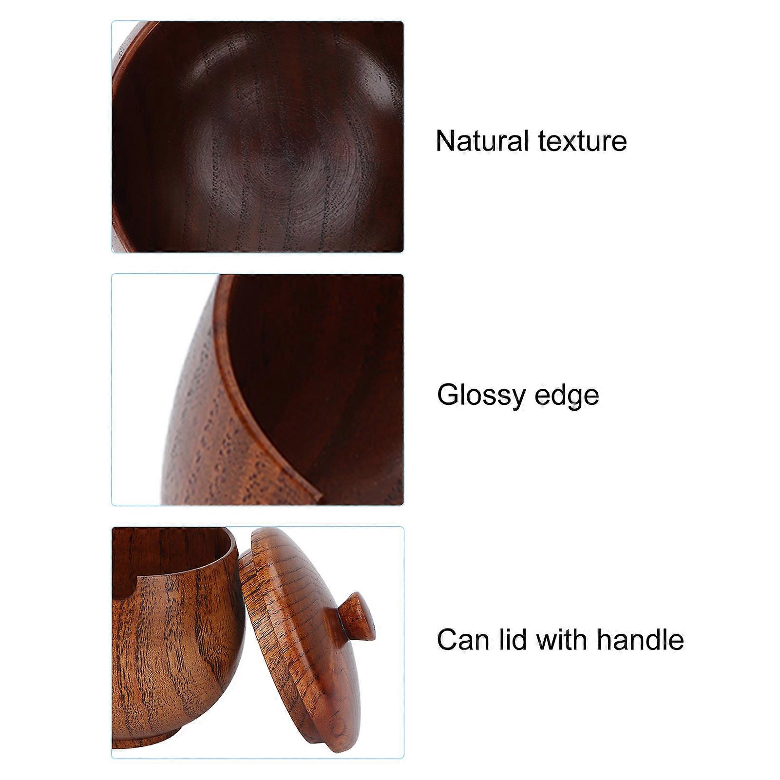 Wood Condiment Jar, Sour Jujube Wood Condiment Jar Japanese Safe ...