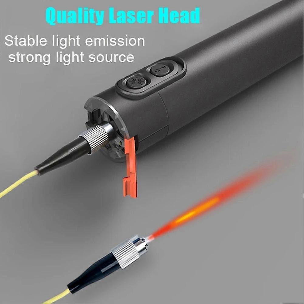 Fiber Optic Red Light Pen 10mw Lithium Battery Fiber Optic Test Pen ...