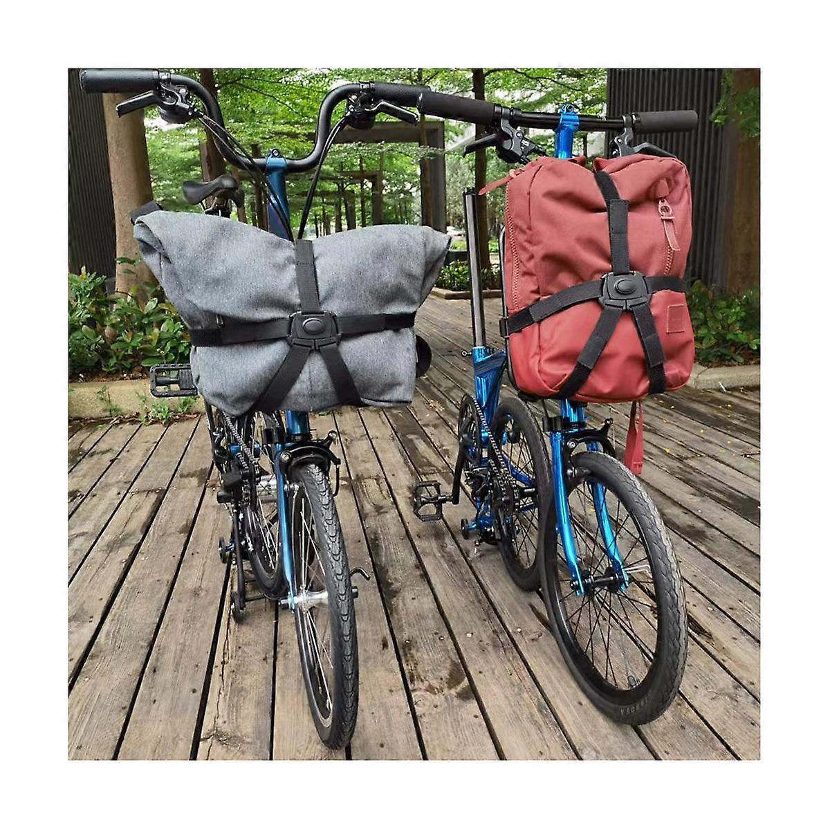 Bike Bracket for Folding Bikes Front Carrier Frame Backpack Bascket Bag ...