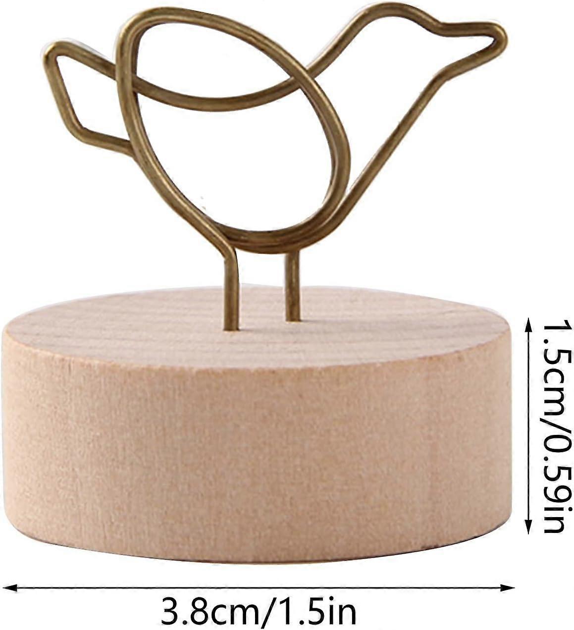 10 Pack 2.2 inch Tall Table Number Holders Place Card Holder Table ...