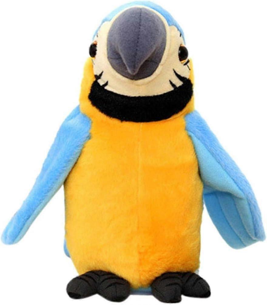 Cute Talking Parrot Toy Record Interactive Plush Toy Repeating Talking ...