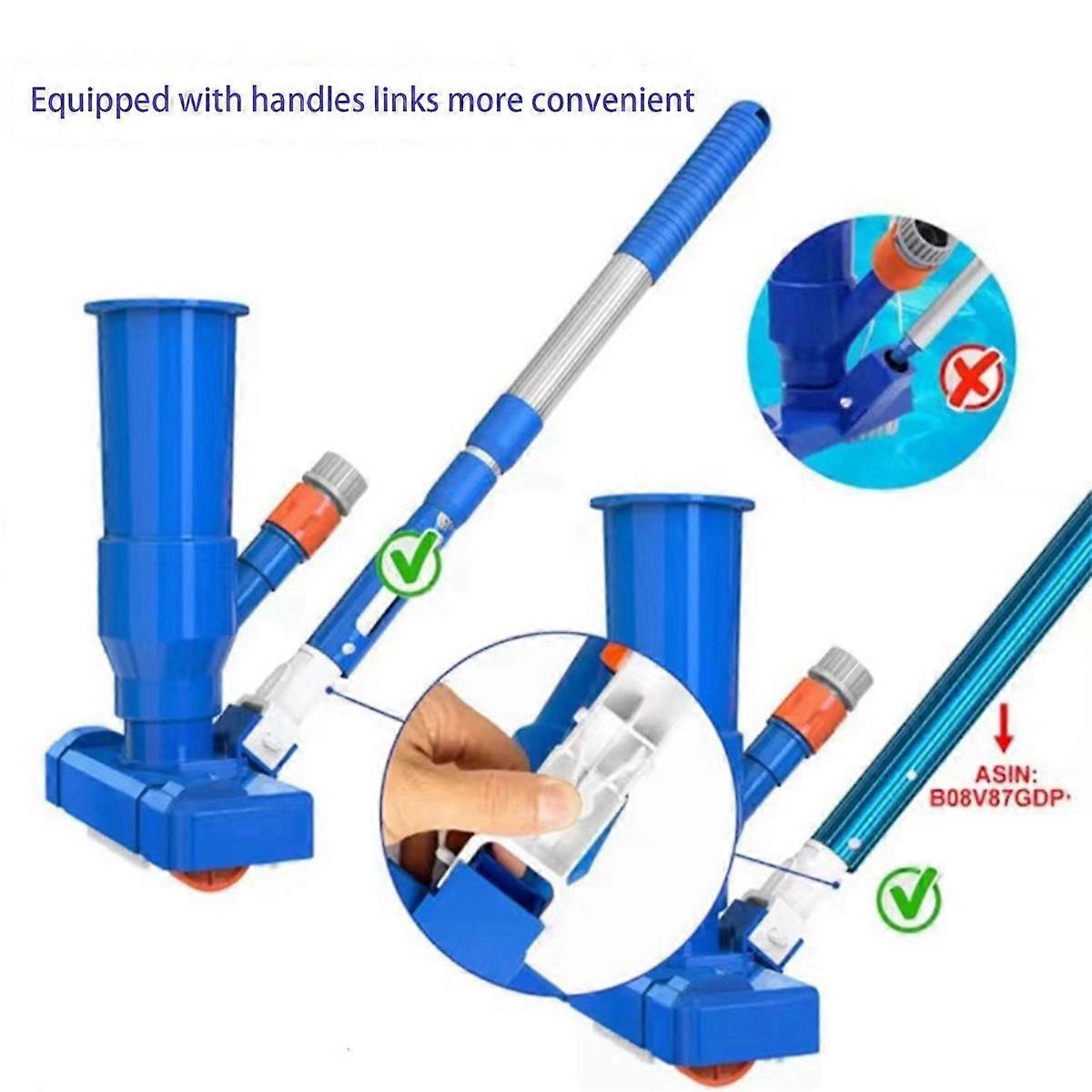 Swimming Pool Spa Jet Vacuum Cleaner,For Above Ground/Inflatable Pool ...