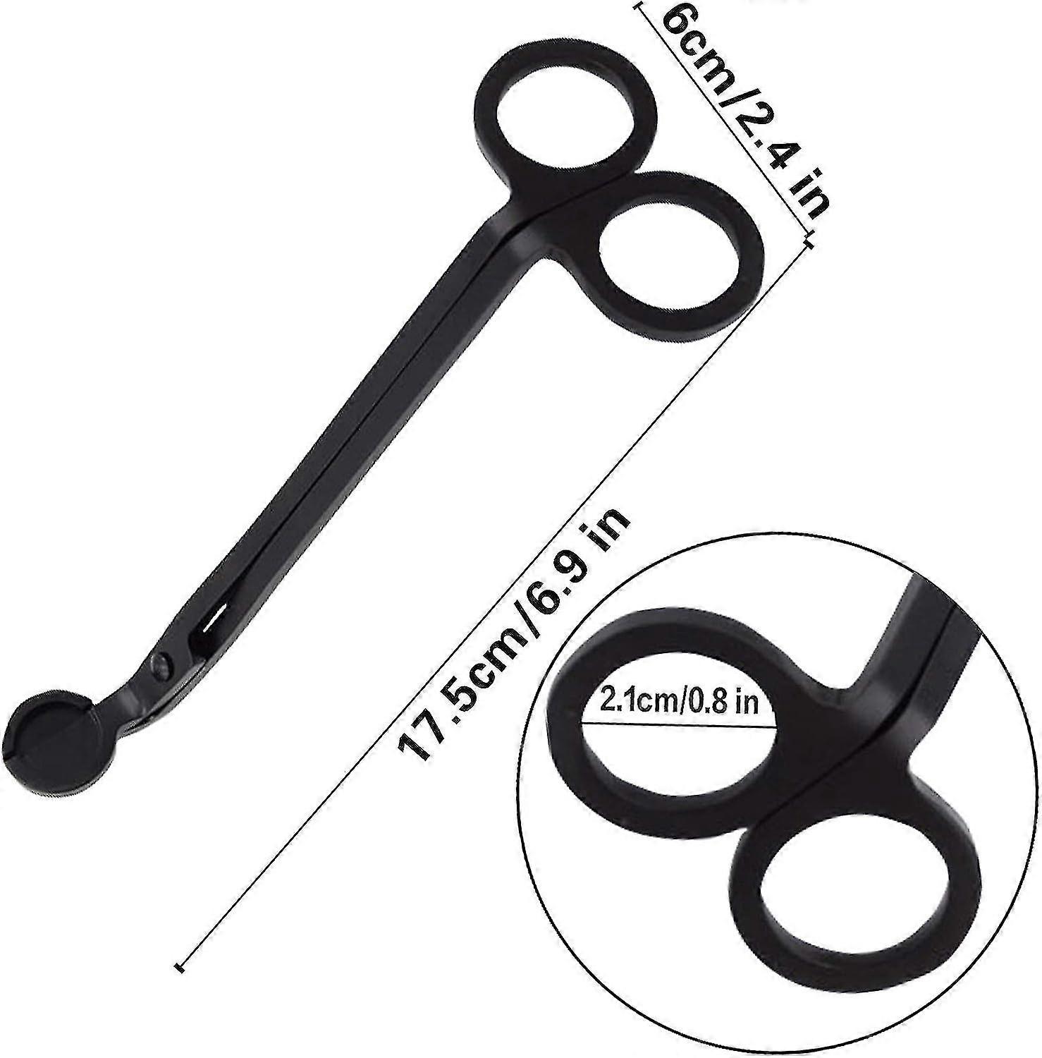 Candle Wick Trimmer Scissors - Stainless Steel For Scented Candles ...