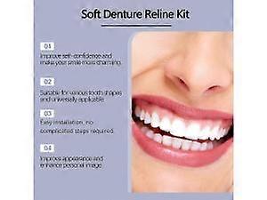 Soft Denture Reline Kit, Denture Kit, Snap On Dentures Teeth Silicone ...