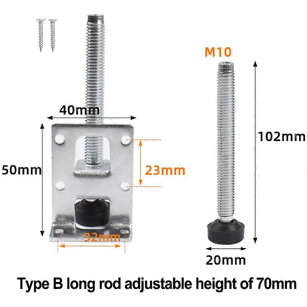 1pcs Adjustable Leveling Feet Heavy Duty Height Adjuster Furniture ...