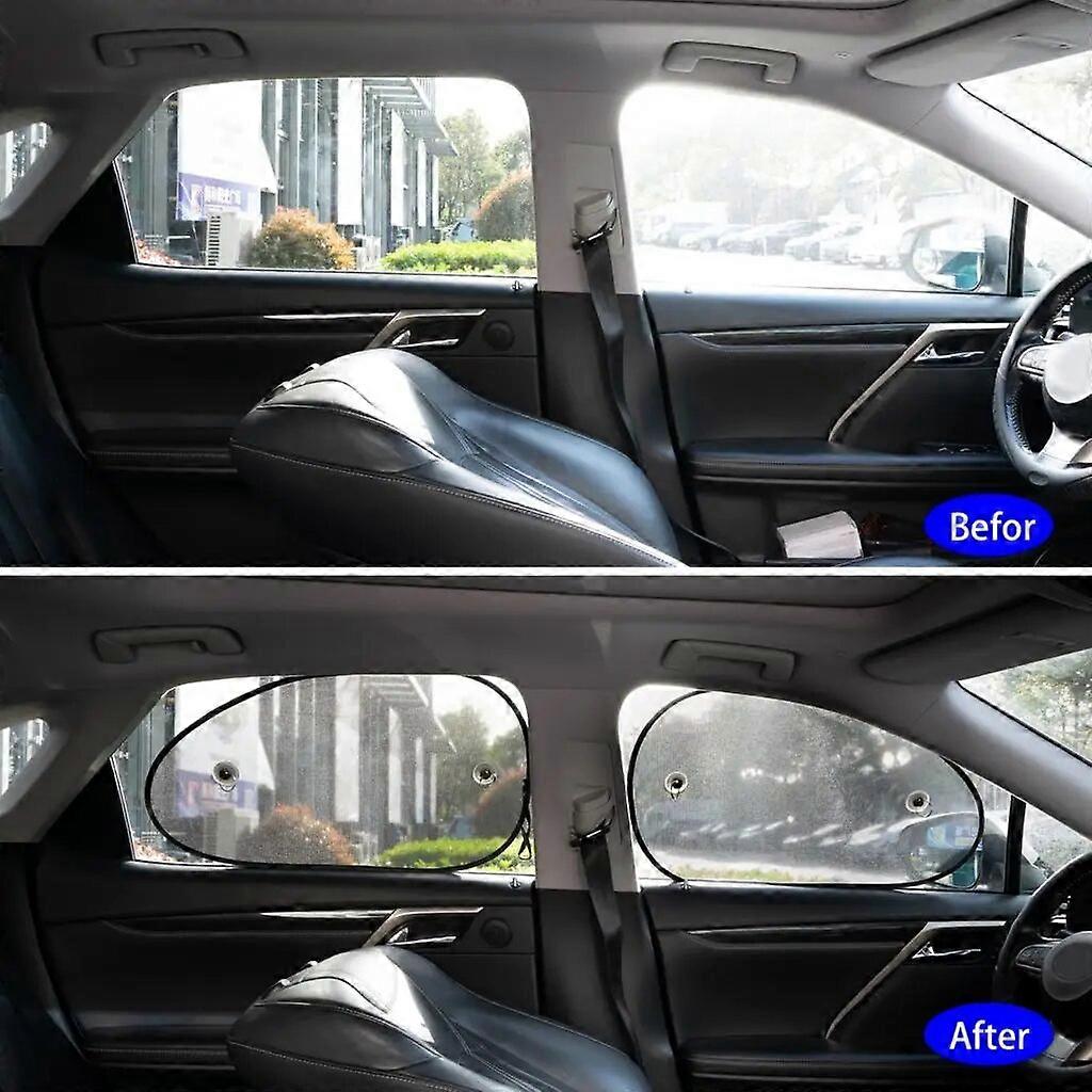 2pcs Car Window Sunshade Covers Windscreen Reflector Windshield Parasol ...