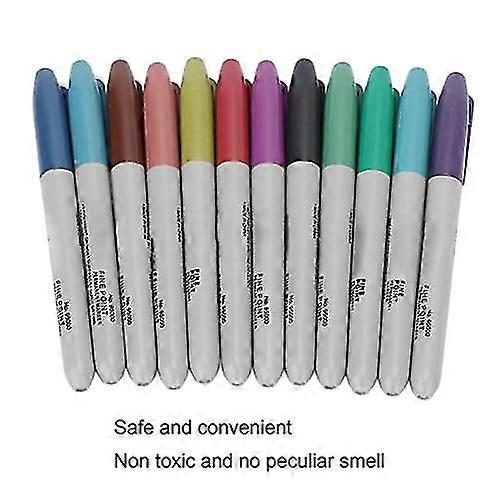 Tattoo Marking Pen, 12 Colors Temporary Tattoo Markers For Skin ...