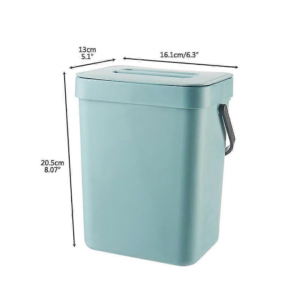 Small Kitchen Compost Bin 3l Kitchen Waste Bin Household Countertop ...