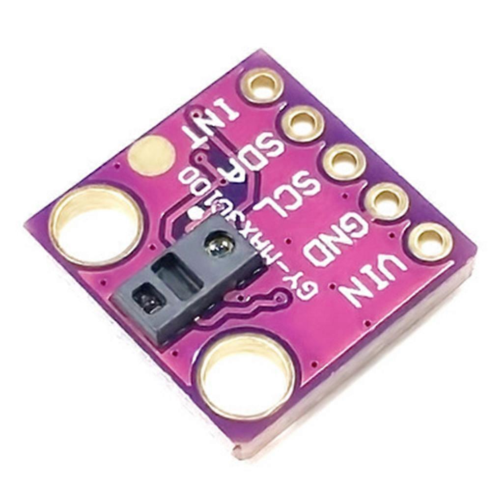 GY-MAX30100 Low Power Heart Rate Click Sensor Breakout Board Module for Arduino Pulse Oximetry ...