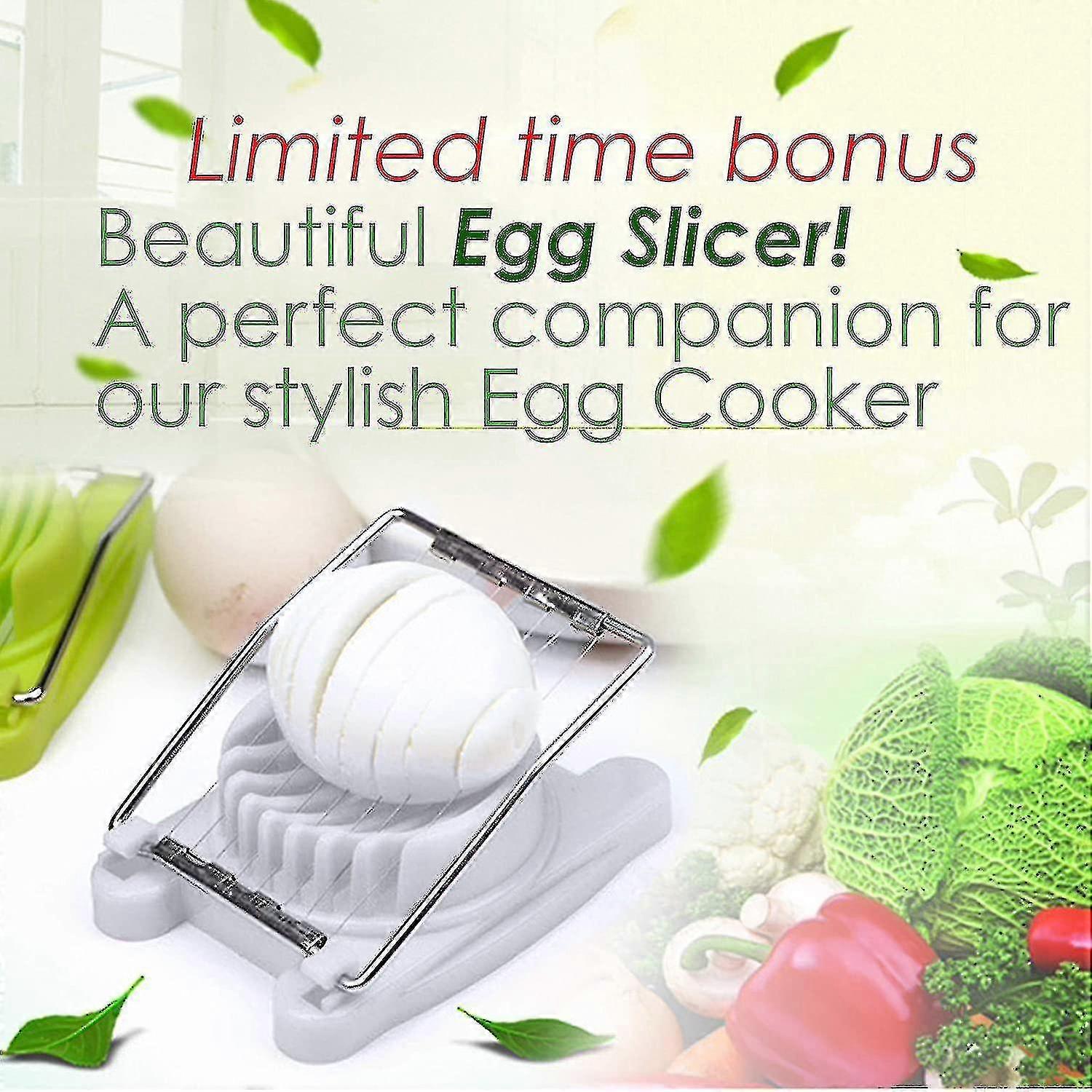 Electric Egg Cooker Boiler Maker Soft, Medium Or Hard Boil, 7 Egg ...