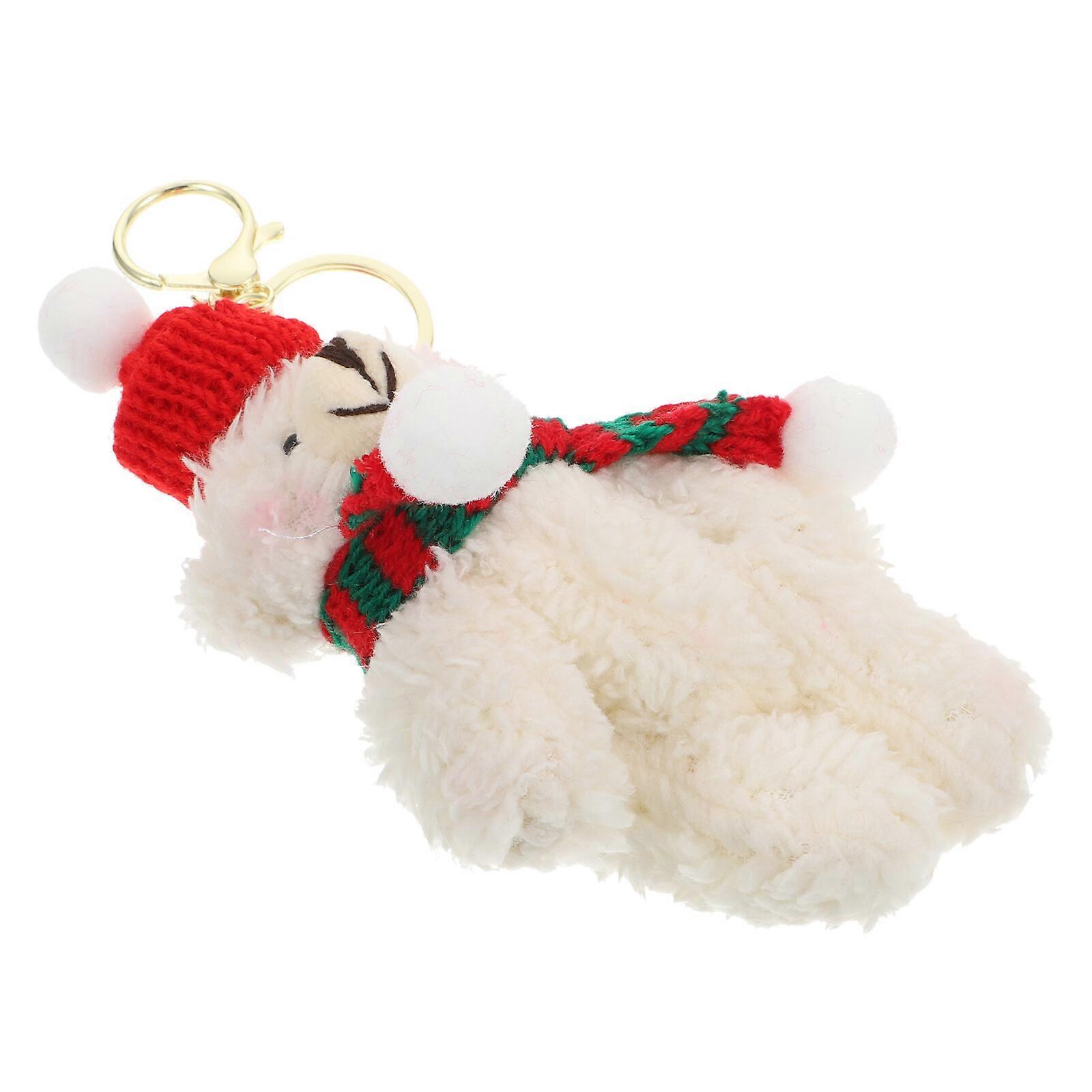 1Pc Cartoon Stuffed Bear Toy Plush Key Chain Pendant Plush Bear Doll ...