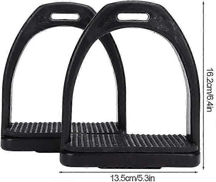2pcs Horse Stirrup High Strength Plastic Stirrups Safety Horse Riding ...