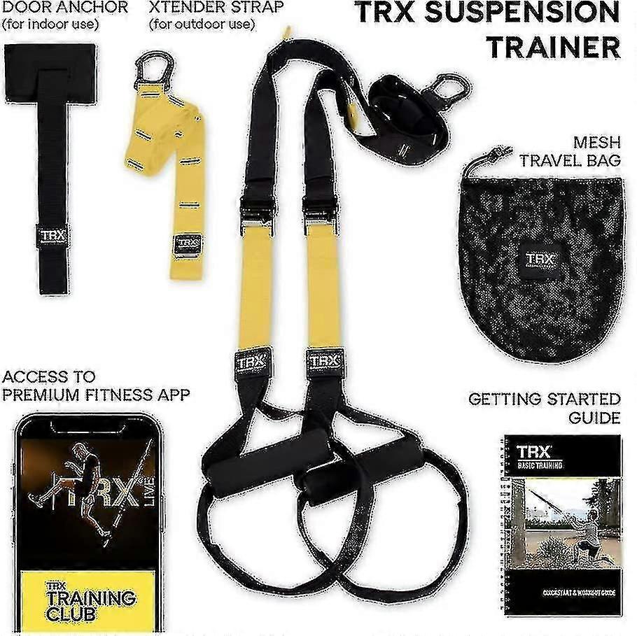 Trx All-in-one Suspension Trainer - Home-gym System For The Seasoned ...