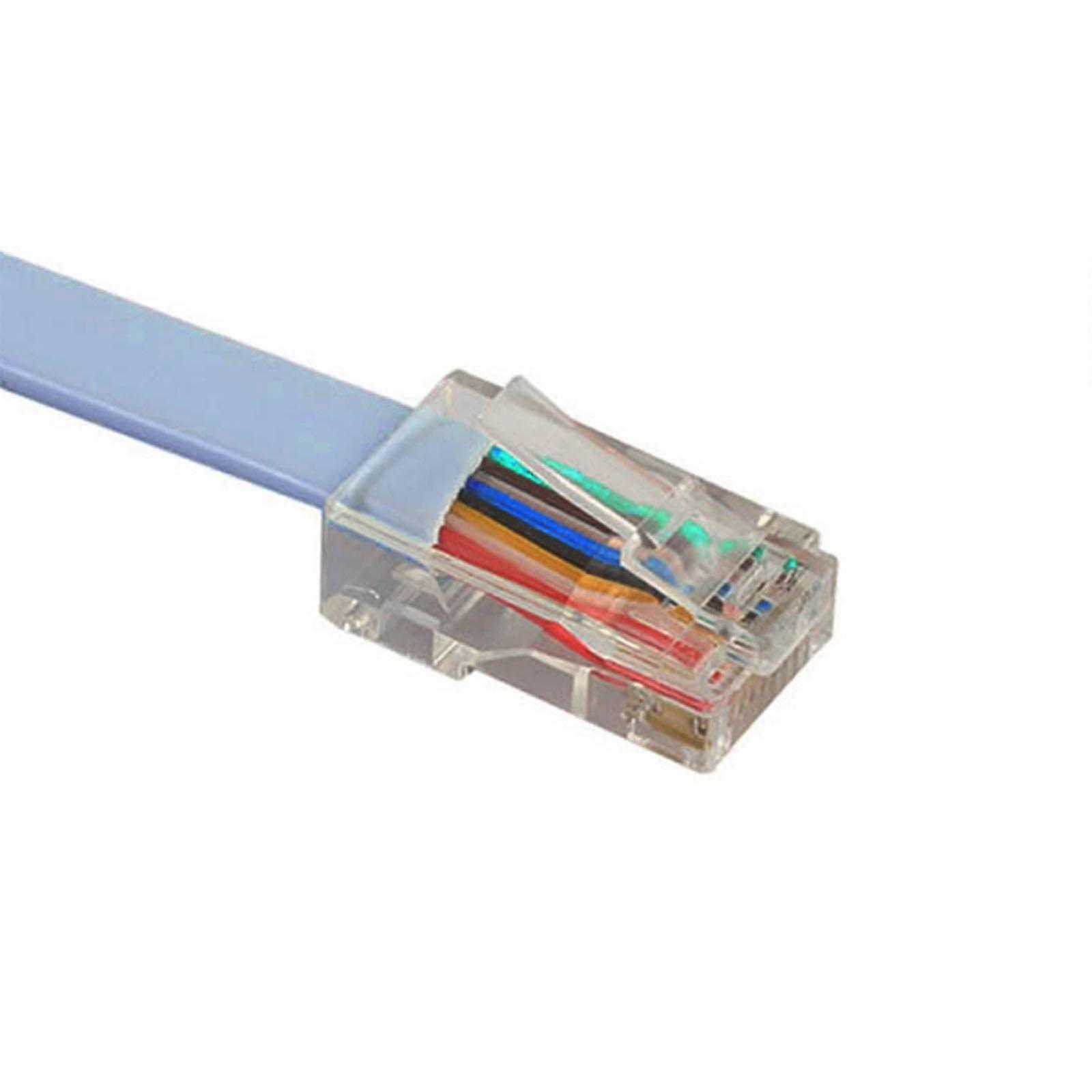 Console Cable Db9-rj45 Switch Line 9-pin Network Adapter Cable For ...