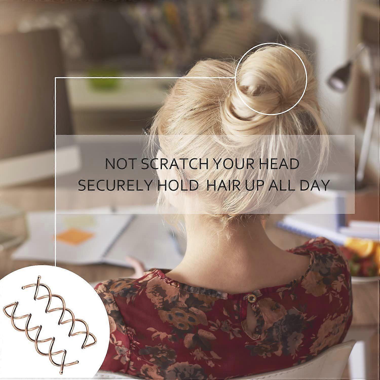 Spiral Hair Pin Spin Pin Spiral Hair Clip Spin Clip Bun Stick Pick for ...
