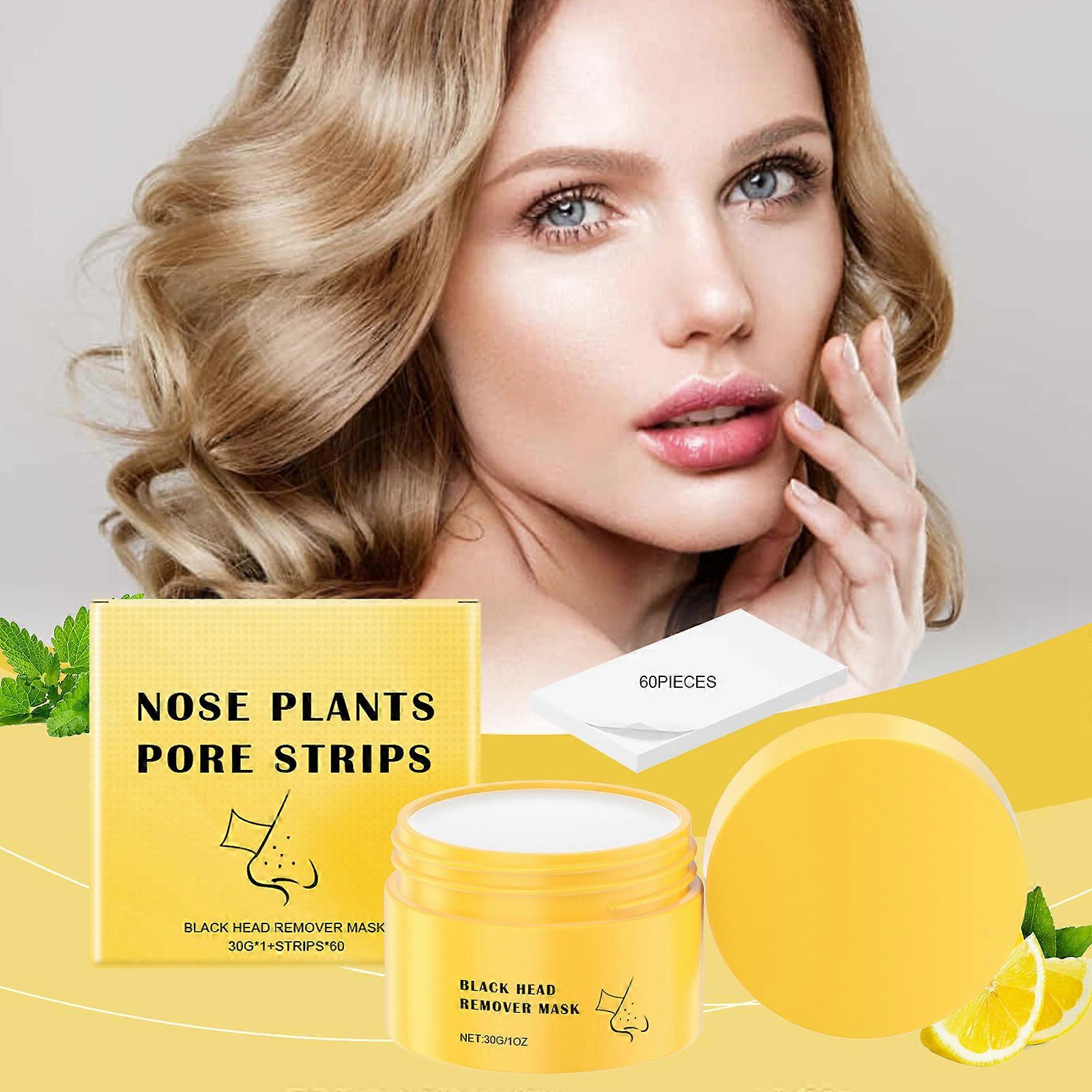 White Nasal Mask Paired With 60 Sheets Of Nose Mask Cleaning Nasal ...