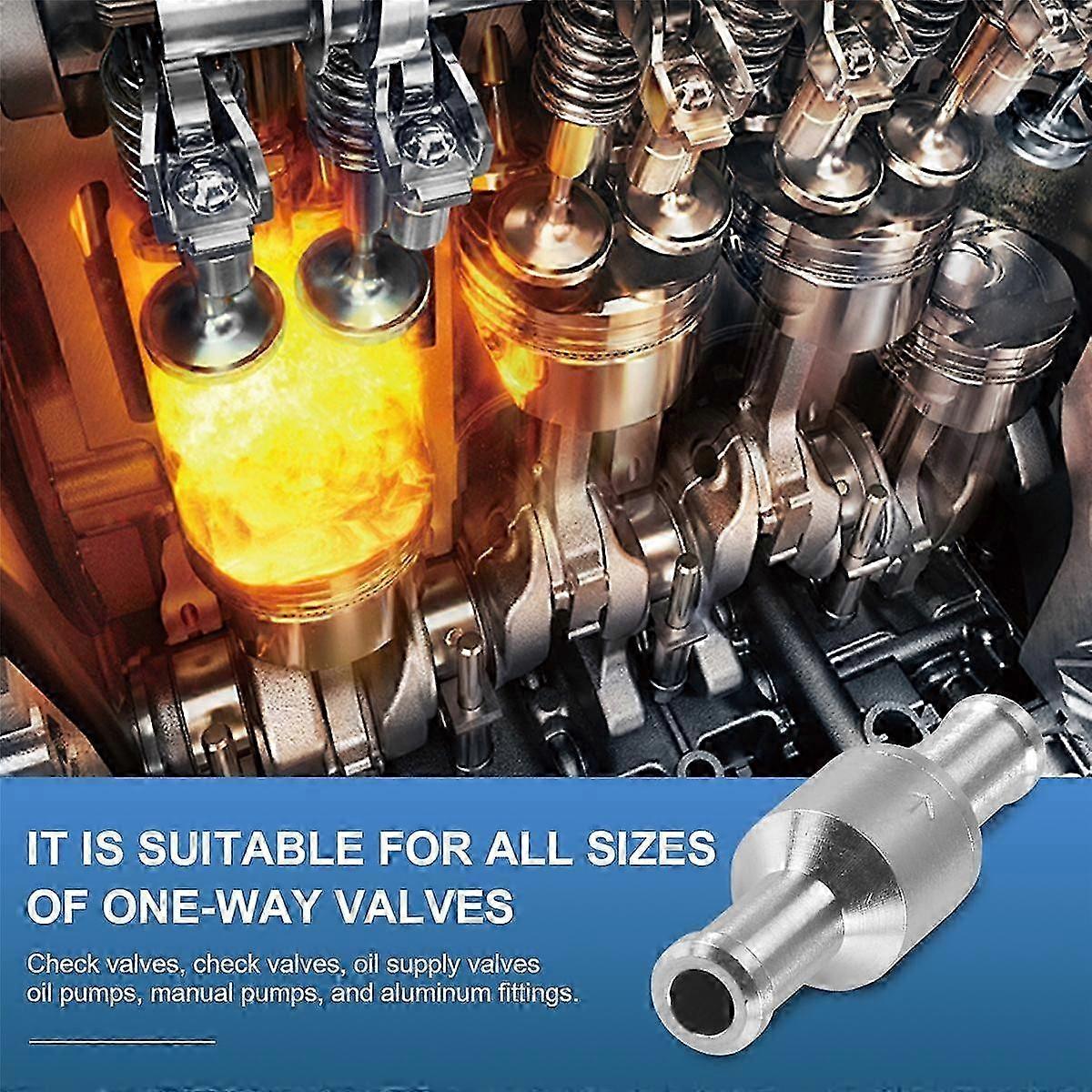 8mm Check Valve Brake Servo Booster No Return Inline One Way Valve Non ...