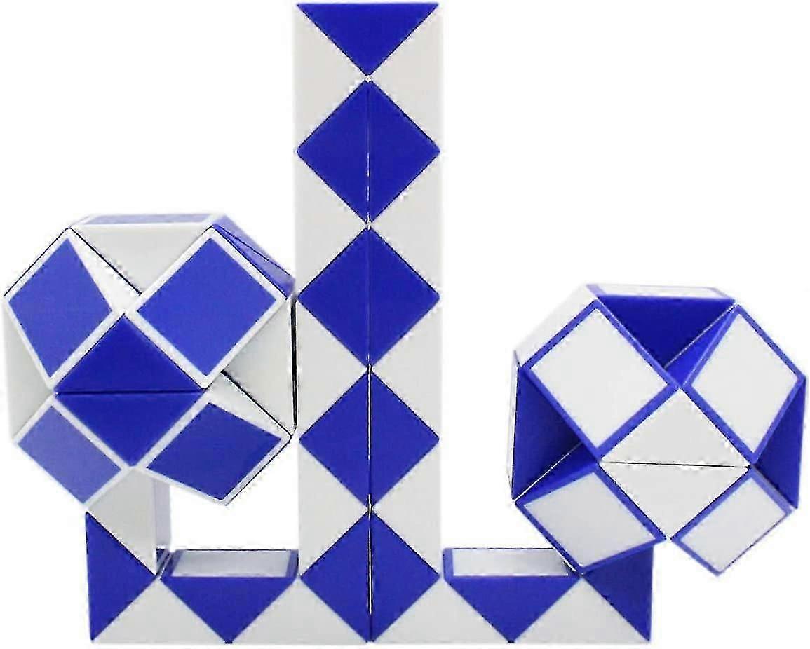 Magic Snake Cube Twist Puzzle 72 Wedges Sensory Fidget Stocking ...