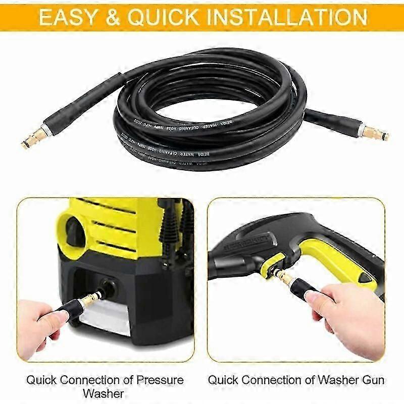 Replacement High-Pressure Hose for Karcher K2-K7 Cleaners, Quick Connector (6m) | Fruugo UK