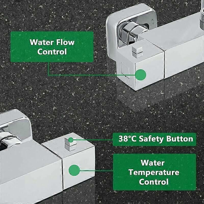 Thermostatic Shower Mixing Valve for Bathroom, Constant Temperature Hot ...