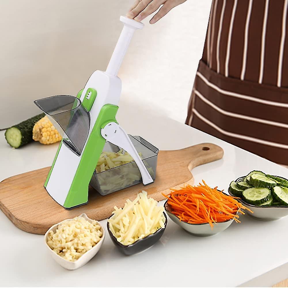 Vegetable Cutter With Collecting Basin, Multifunctional Vegetable ...