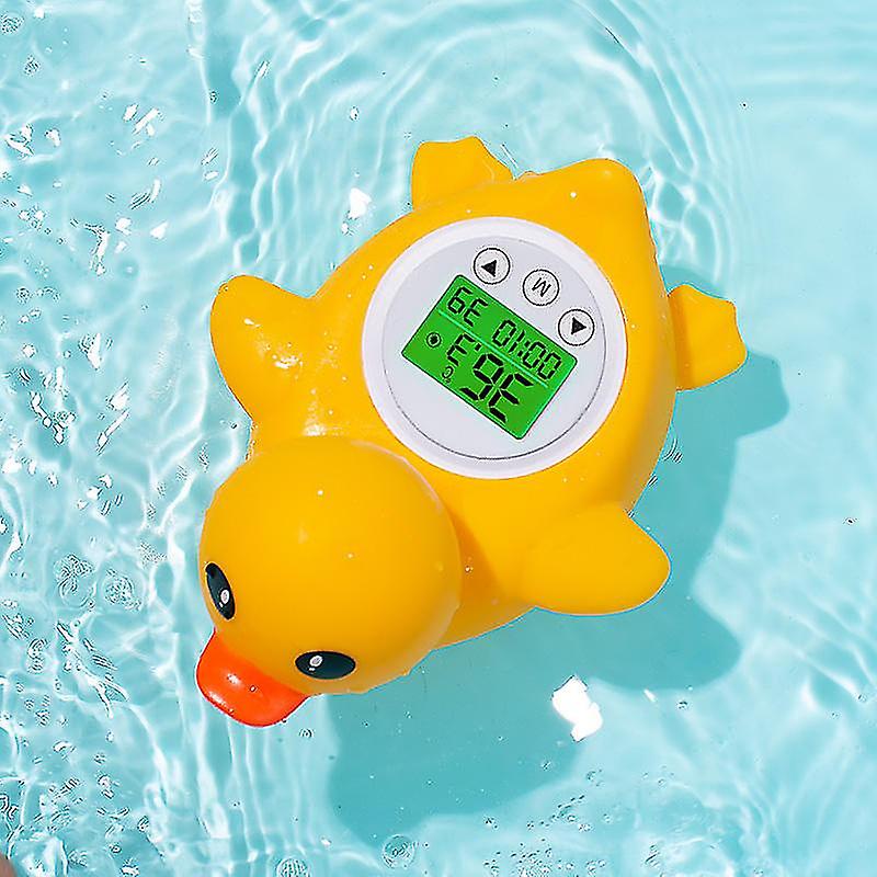 Baby Bath Thermometer Bath Water Thermometer Floating Duck Toy Shower ...