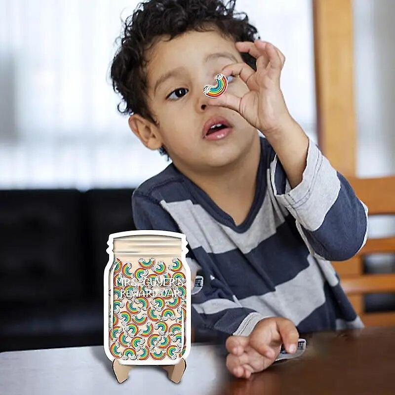 Behavior Reward Chart Wooden Star Chart For Kids Portable Behavior ...