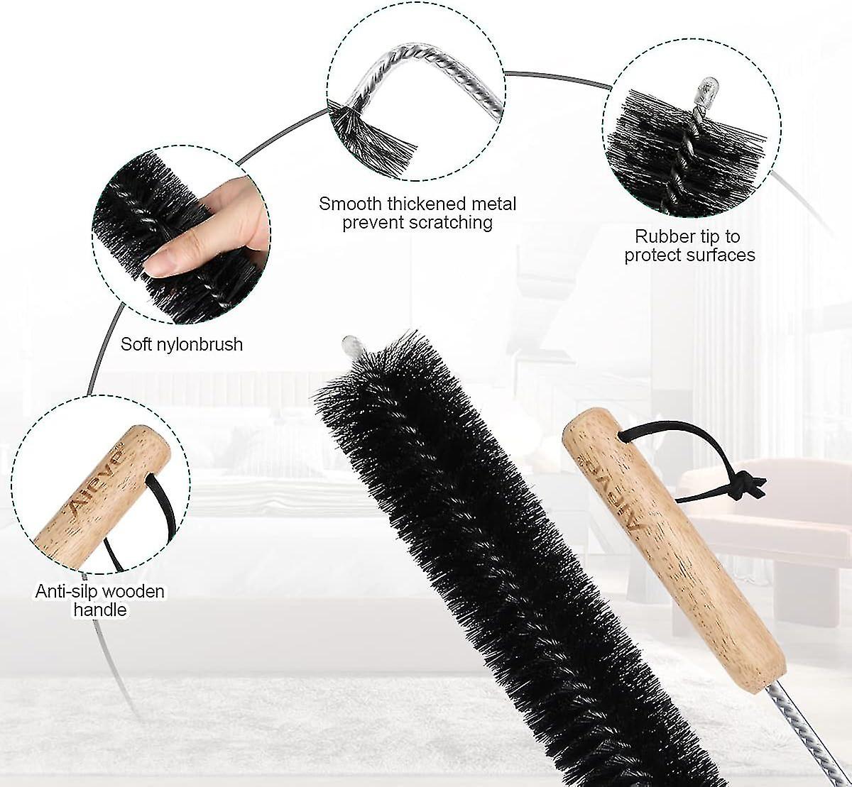 Radiator Cleaner Brush, 72cm Radiator Brush, Flexible Long Radiator ...
