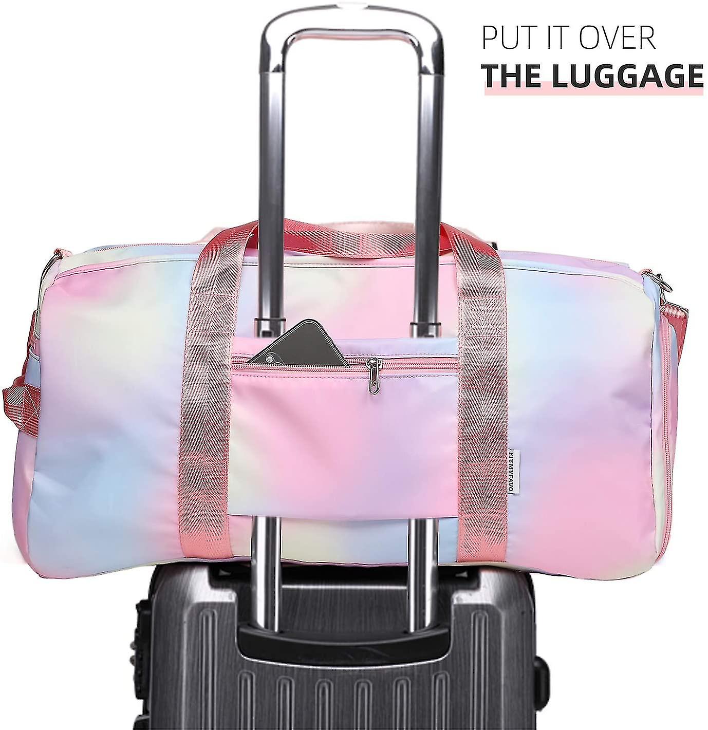 Duffel Bag For Girls Travel Weekender Bag Overnight Dance Duffle Bag ...