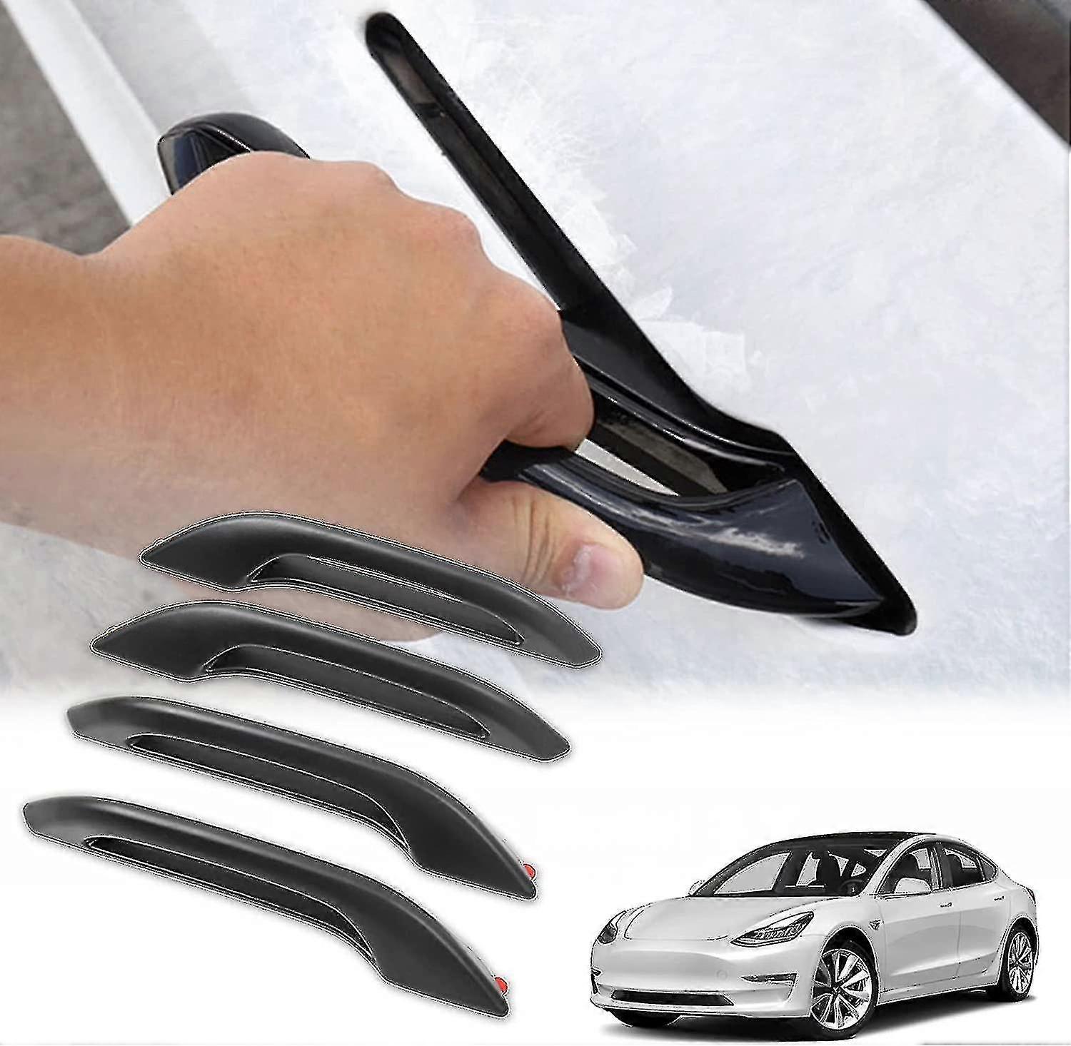 Set Of 4 Car Door Handles For Tesla Model 3 / Model Y Door Handle ...