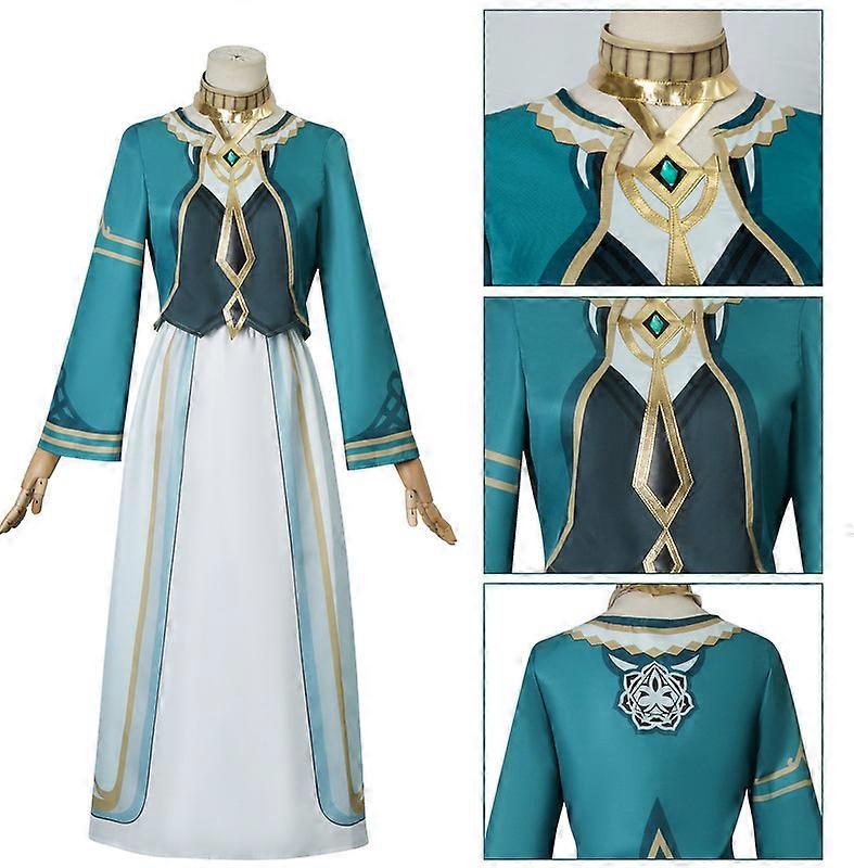 Anime Uniform for Women Sumeru The Akademiya Cosplay Costume Set ...