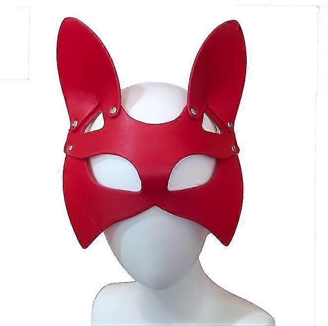 Women Cosplay Sexy Cat Ear Mask Fetish Halloween Party Cosplay Costume ...
