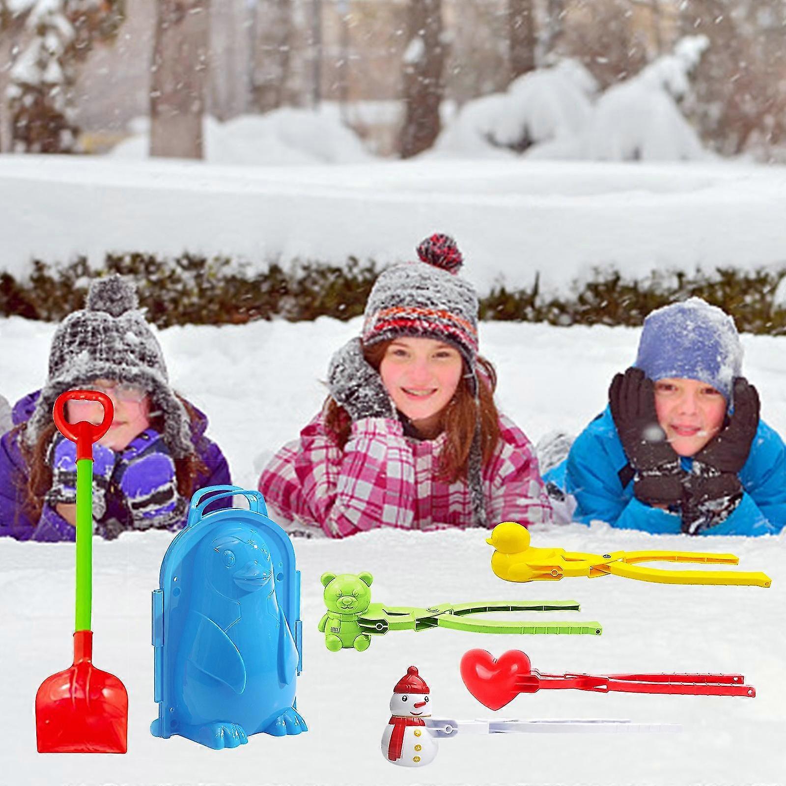 Snow Snowball Maker Clip Maker Animal Shaped Snow Sand Mold Tool Winter ...