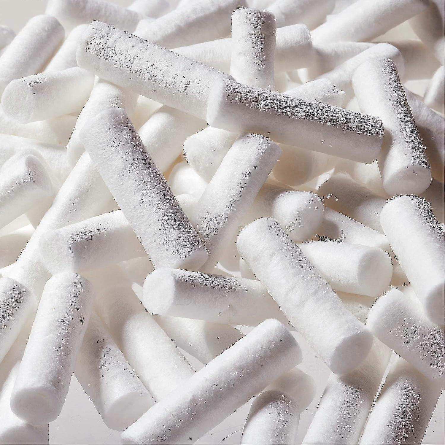 100 pcs Dental Cotton , One Inch Nosebleed Plugs For Kids Or Adults ...