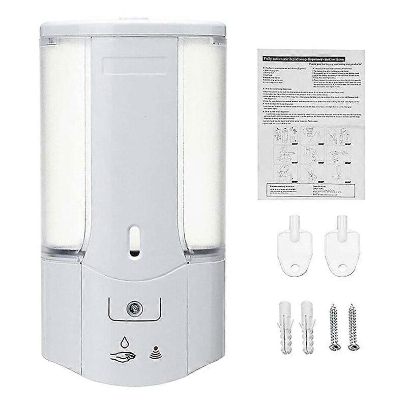 450ml Intelligent Infrared Sensor Soap Dispenser Bathroom Hand Washing ...