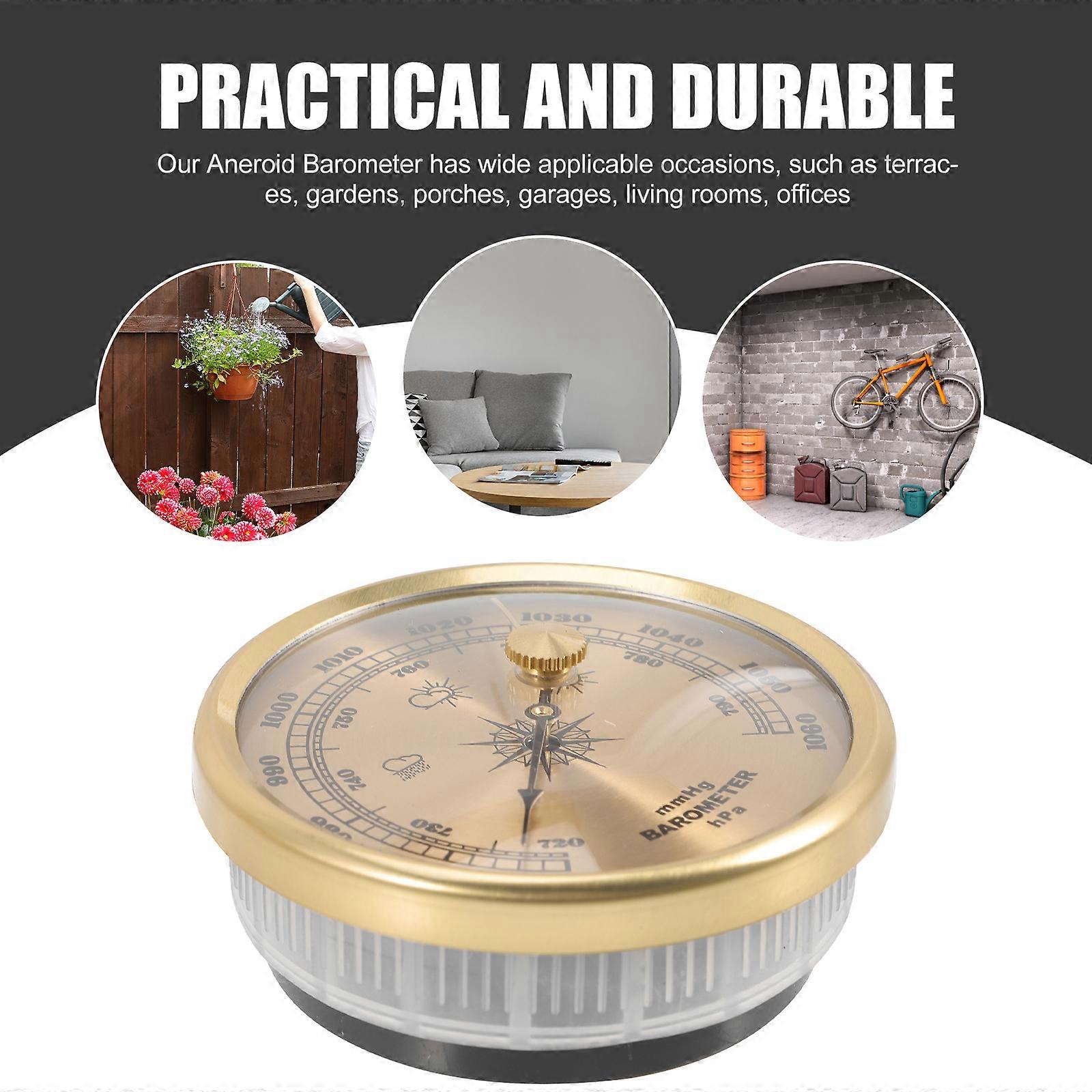 Dial Type Barometer Home Use Adjustable Aneroid Barometer ...