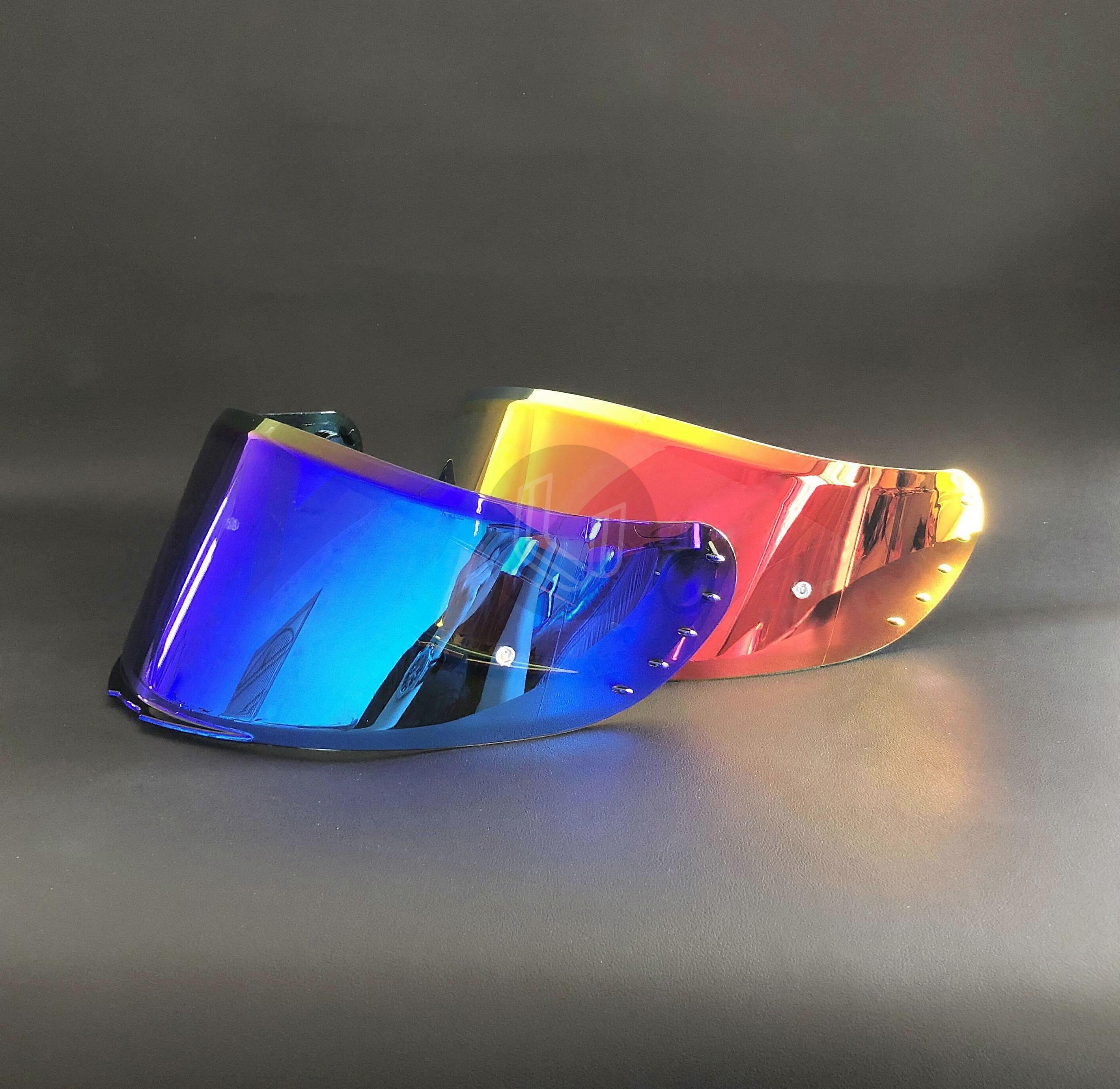 Motorcycle helmet Visor Anti-UV PC visor Lens v14 Model Clear Smoke ...