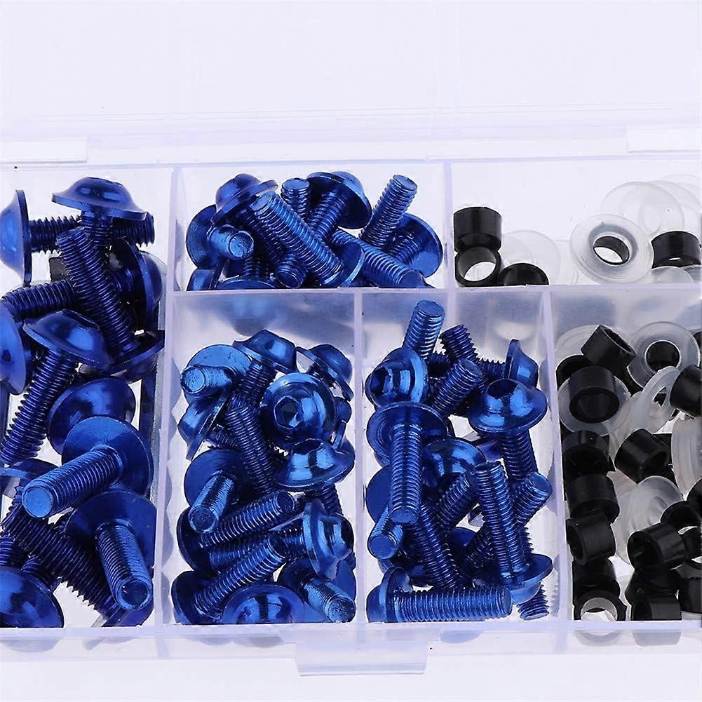 158 Pieces Motorcycle Fairing Bolt Kit, Fixing Clips Screw Motorcycle ...