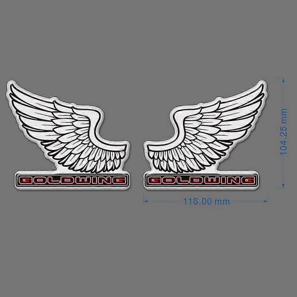 Otwoo 3d Stickers Gold Wing For Honda Goldwing Gl1800 1100 1200 1500 ...