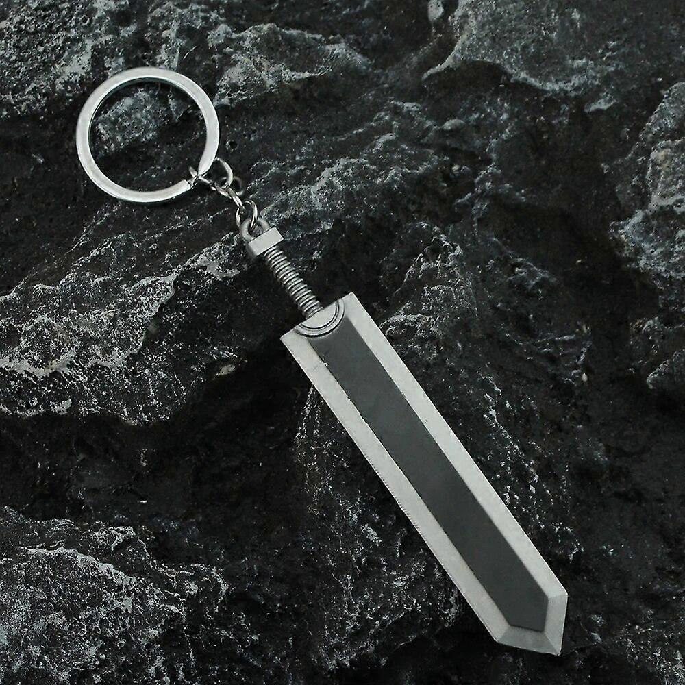 Berserk Anime Keychain Guts Sword Jewelry Set Key Chain Keyrings ...