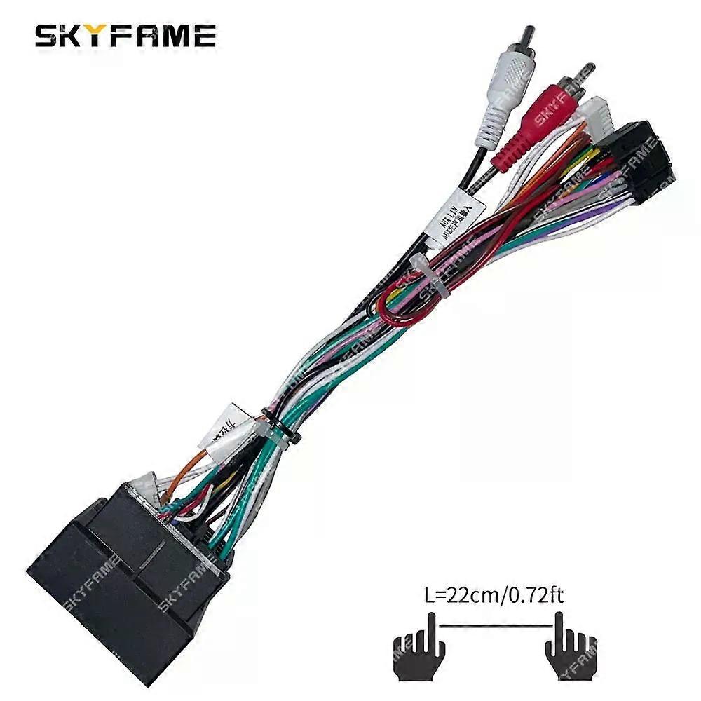 Applies to Car 16pin Wiring Harness Adapter Canbus Box Decoder Android ...