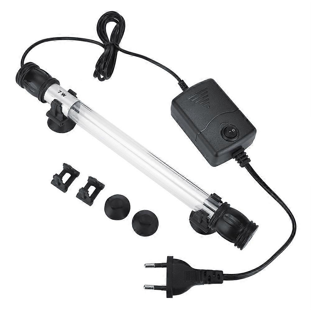 Submersible UV Light Sterilizer Waterproof Clean Green Algae Lamp for ...