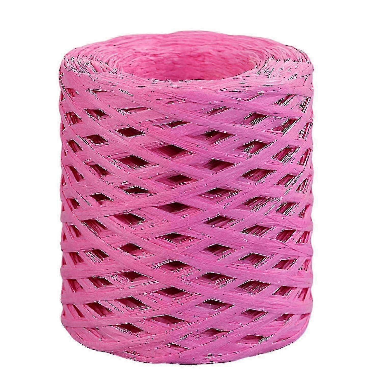 1 Roll Paper Cord Recyclable DIY Clear Texture Hand-knitted Wrapping ...