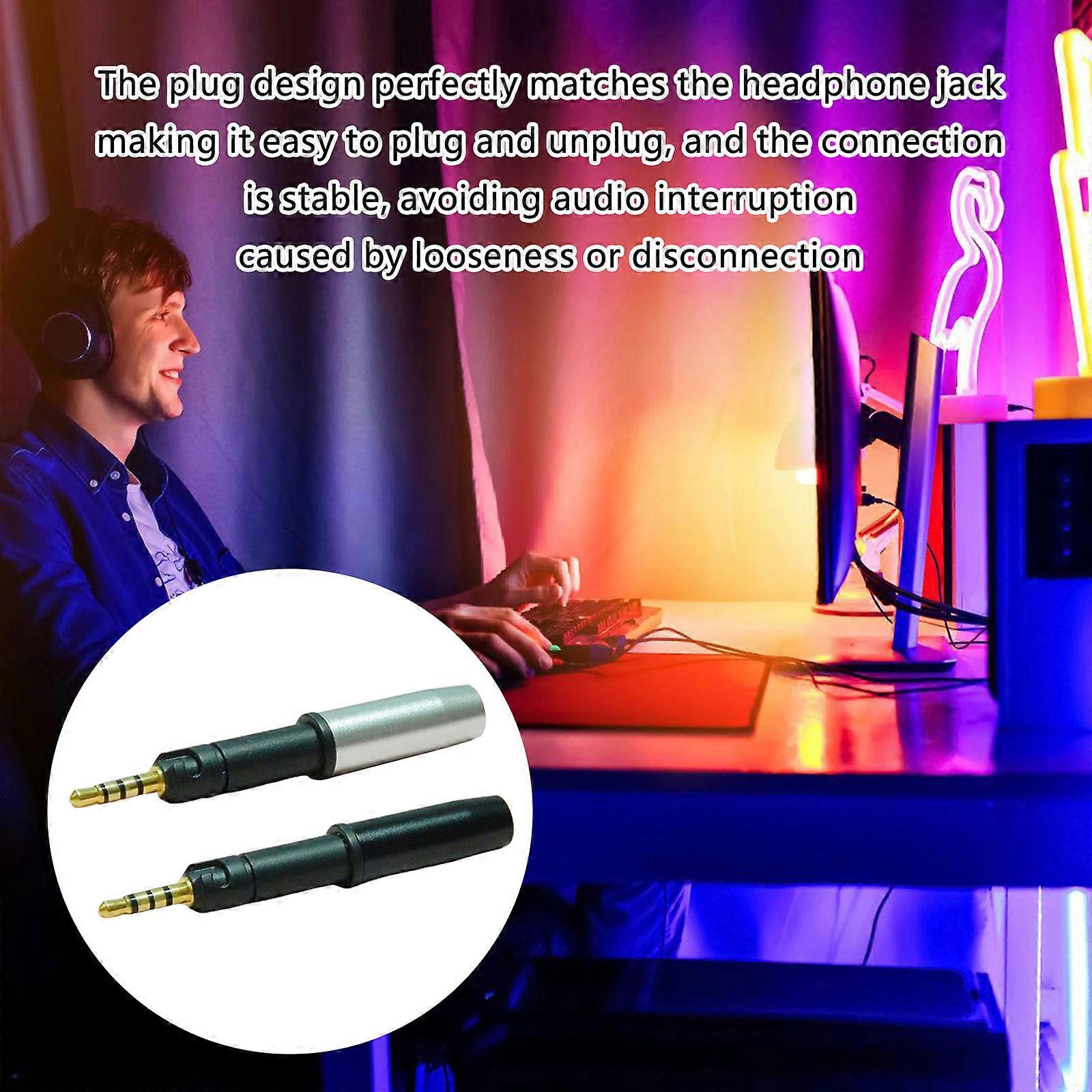 Professional Headphone Plug Gold Plate Stereo 3.5mm Male Plug for ...